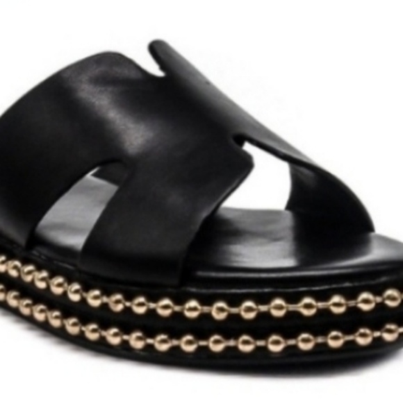 Cape Robbin | Shoes | Cape Robbin Rush Flat Slides Sandals Snake Color ...